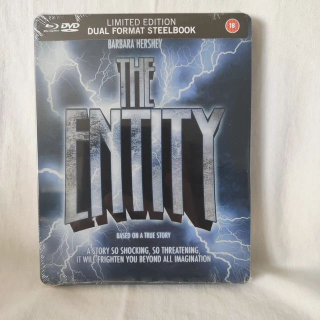 THE ENTITY, 1982, UK Blu-Ray & DVD Steelbook, NEW & SEALED Horror (Rare ...