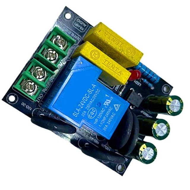 SOFT START POWER Board for Amplifiers 2000W Load with Surge Control ...