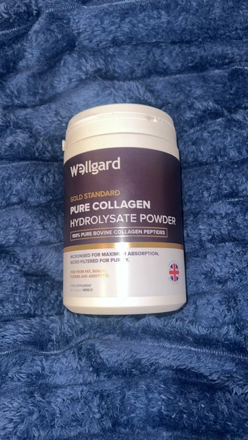 WELLGARD COLLAGEN POWDER Bovine Collagen Peptides, Gold Standard, 400g ...