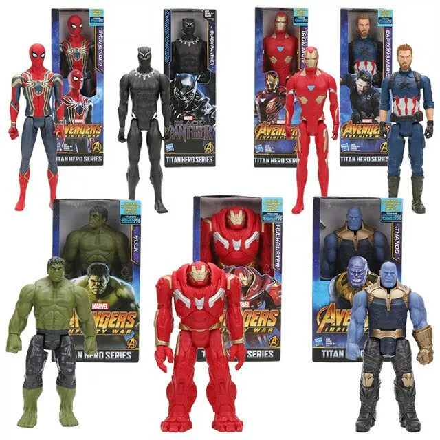 MARVEL FIGURINE AVENGERS 30 cm Heros Thanos Hulk Venom Spiderman ... MARVEL FIGURINE AVENGERS 30 cm Heros Thanos Hulk Venom Spiderman ...