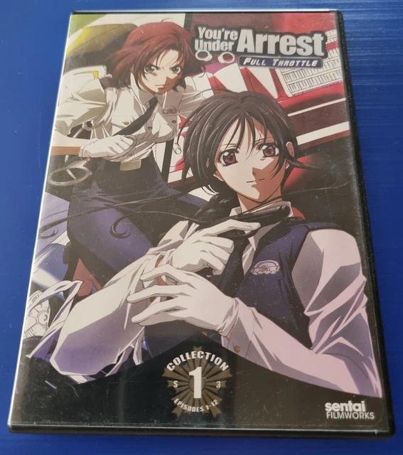 YOU'RE UNDER ARREST Full Throttle Collection 1 2 X Discs Anime EUR 34 ...