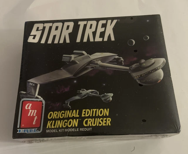 AMT/ERTL STAR TREK Original Edition Klingon Cruiser Model Kit #6743 ...