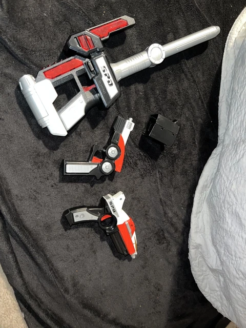 POWER RANGERS SPD Deltamax Saber and Blaster Lot GREAT FOR COSPLAY $30. ...