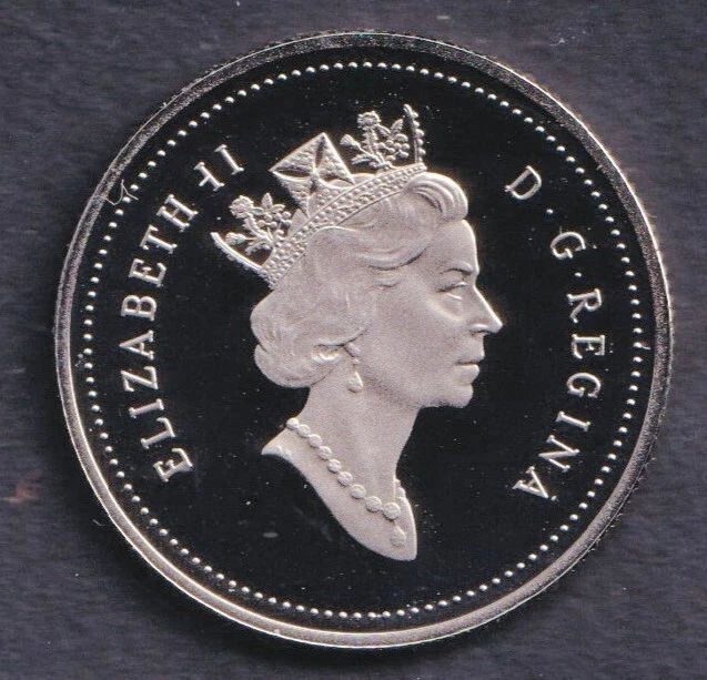 CANADA 1867- 1992 25c Twenty Five Cent Proof Coin - Canada 125 ...