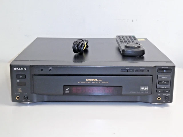 SONY MDP-850D HIGH-END LaserDisc / LD Player, neuer Laser, 2 Jahre ...