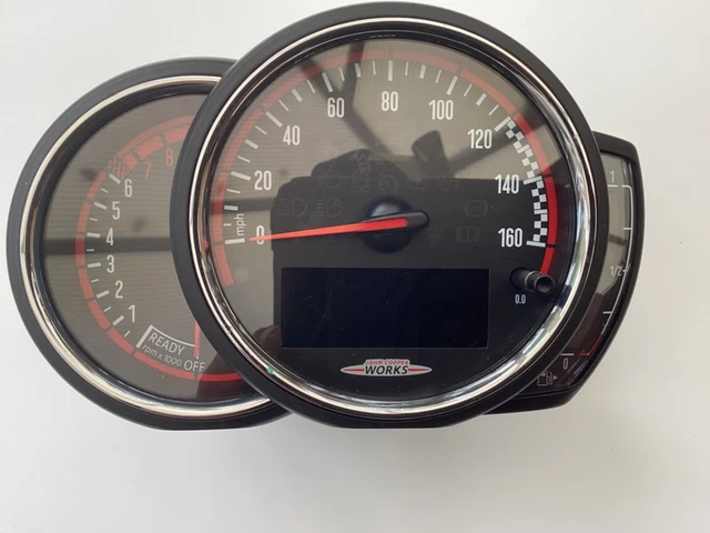 BMW MINI F54/F55/F56/F57 JCW Speedo Rev Counter Instrument Cluster ...