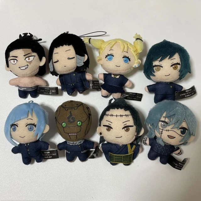 LOTTO DI 8 peluche Jujutsu Kaisen Toudou Kamo Nishimiya Mai Mahito ...