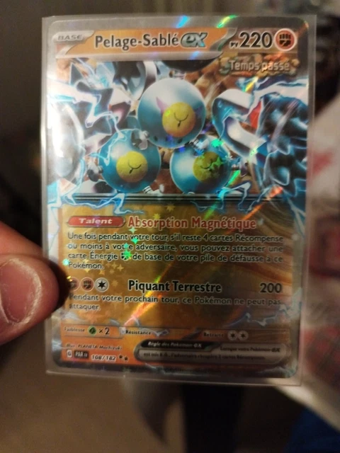 CARTE POKEMON PELAGE-SABLÉ Ex Temps Passé 108/182 Faille Paradoxe Neuf ...