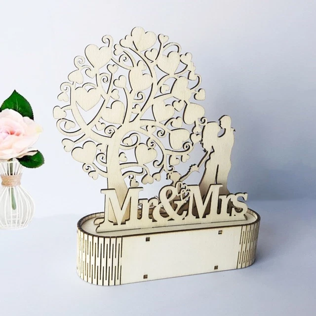 WOOD CARVING NIGHT Light Wedding LED Night Lamp Creative Night Lamp ...