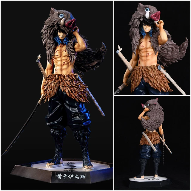12'' DEMON SLAYER Kimetsu no Yaiba Hashibira Inosuke Anime PVC Figure ...