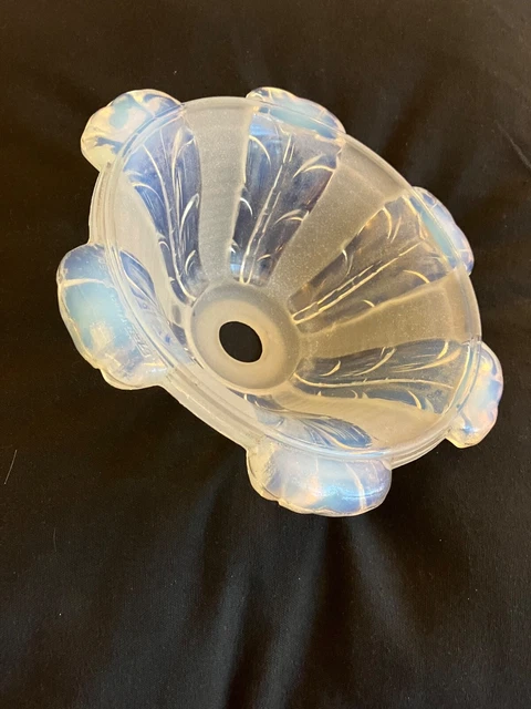 RARE TULIPE EZAN En Verre Opalescent Art Deco Parfait Etat EUR 30,00 ...
