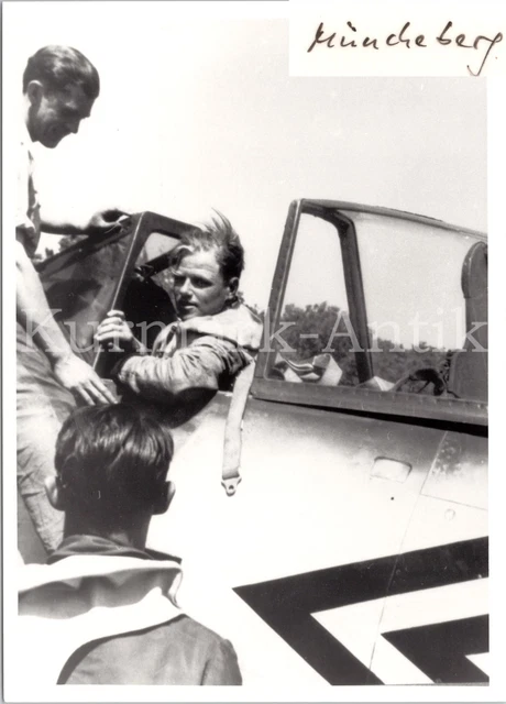 A546 FOTO WEHRMACHT Archiv Repro Luftwaffe Flugzeug JG26 Fw190 rkt ...