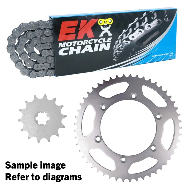 EK HD CHAIN & Sprocket Kit for 1984-1986 Yamaha IT200 - 12/44 $129.95 ...