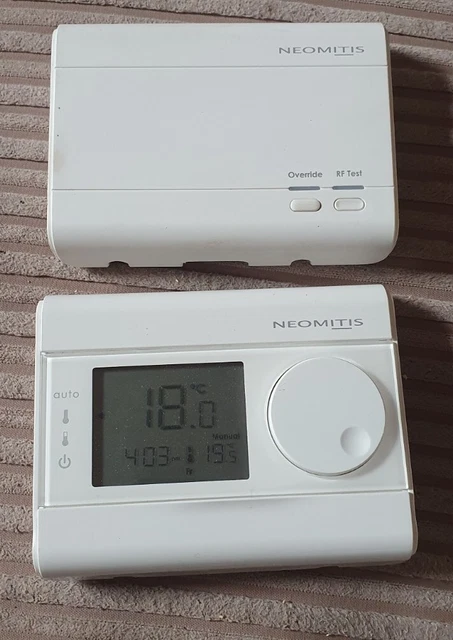 NEOMITIS RT7RFPLUS 7 Day Programmable Digital Room Thermostat - White £ ...