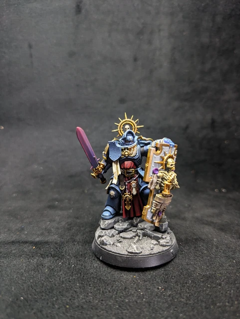 102 BLADEGUARD CAPTAIN Ultramarines Primaris Space Marines 40k bien ...