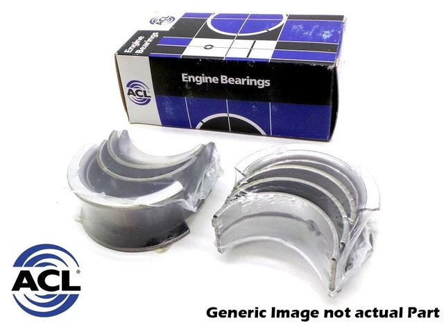 ACL DURAGLIDE +020 Main bearing set fits Holden 308 Red Commodore VB Hg ...