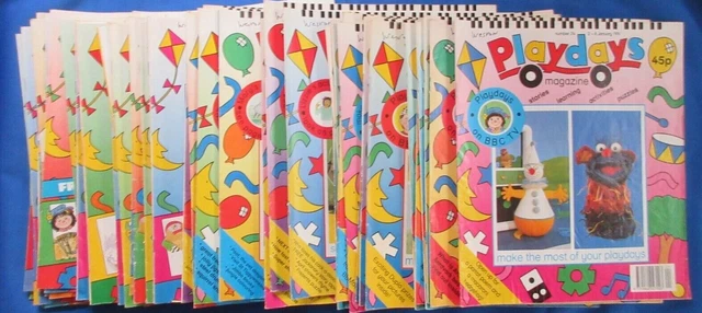 BBC PLAYDAYS MAGAZINE - No.24 to No. 75 - 1991 (See details for condition) £5.50 - PicClick UK