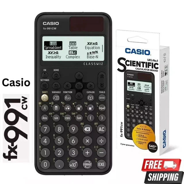 CASIO FX-991CW CLASSWIZ Advanced Engineering Scientific Calculator £24. ...