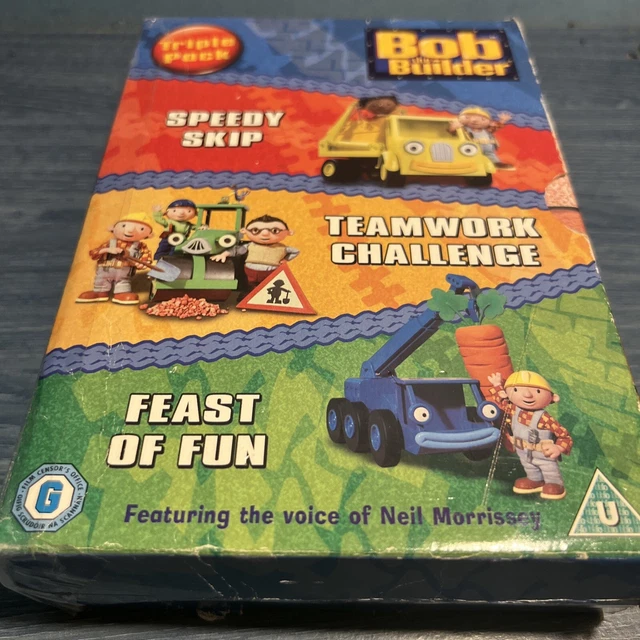 BOB THE BUILDER: Speedy Skip/Teamwork Challenge/Feast of Fun DVD (2008 ...