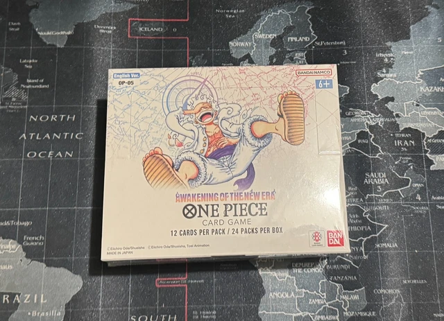 ONE PIECE CARD game - 1 display OP-05 sealed - Awakening of the New Era ...