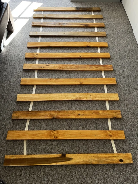 2 X SUPER king size bed slats, Solid Wood £30.88 - PicClick UK