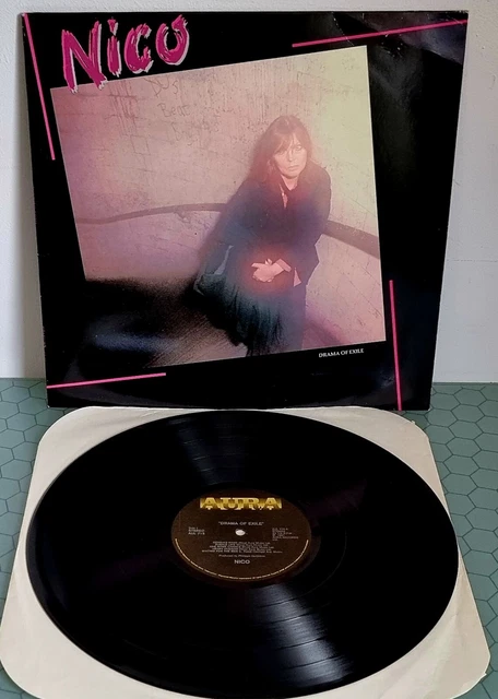 NICO DRAMA OF Exile RARE 1ST PRESS 1981 AUL 715 Vinyl LP Velvet ...
