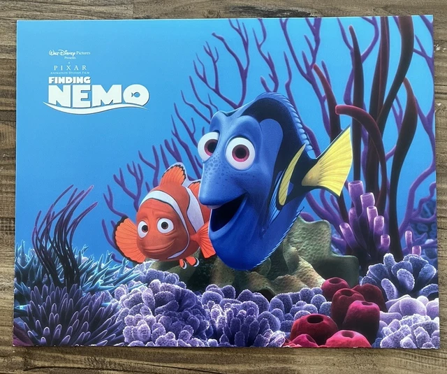 DISNEY PIXAR FINDING Nemo Commemorative Portfolio Lithographs Set Of 4 ...