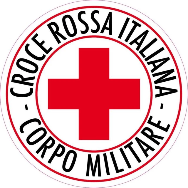 ADESIVO STICKER DECAL Croce Rossa Italiana Corpo Militare Cri EUR 5,00 ...