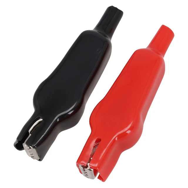 HIGH CURRENT 20A Sheathed Clips for Electrical DIY Test Leads £6.47 ...