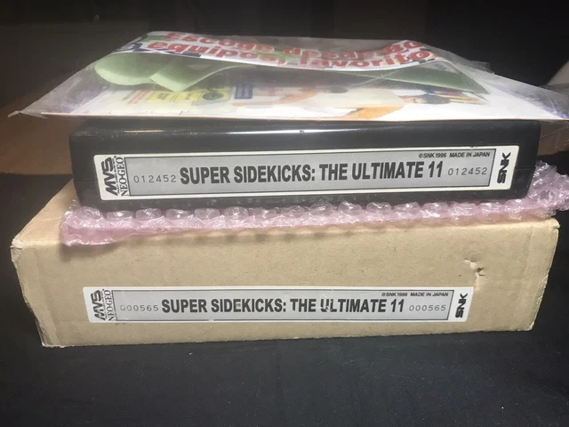 JEU ARCADE NEO Geo Mvs Snk Super Sidekicks 4 Ultimate 11 Full Kit ...