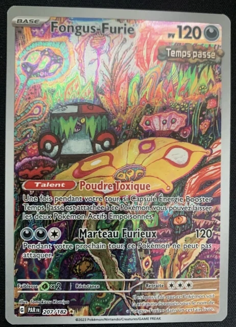 CARTE POKÉMON NEUVE Fongus Furie 207/182 Faille Paradoxe EV04 Fr EUR 12 ...