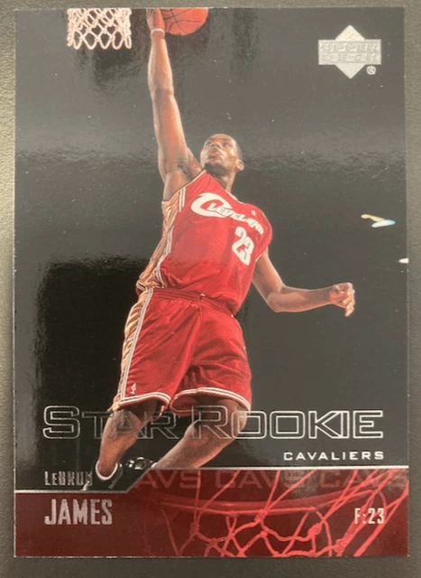 LEBRON JAMES 2003 Upper Deck Star Rookie - 301 EUR 240,00 - PicClick FR