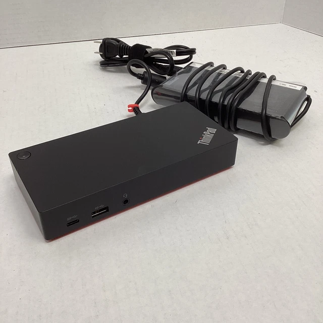 LENOVO THINKPAD USB-C Docking Station - 40AS0090US Gen2-US Manufactured ...