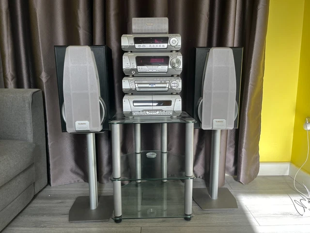 TECHNICS SA-DV290 STEREO Stack System HiFi Separates Surround Speakers ...