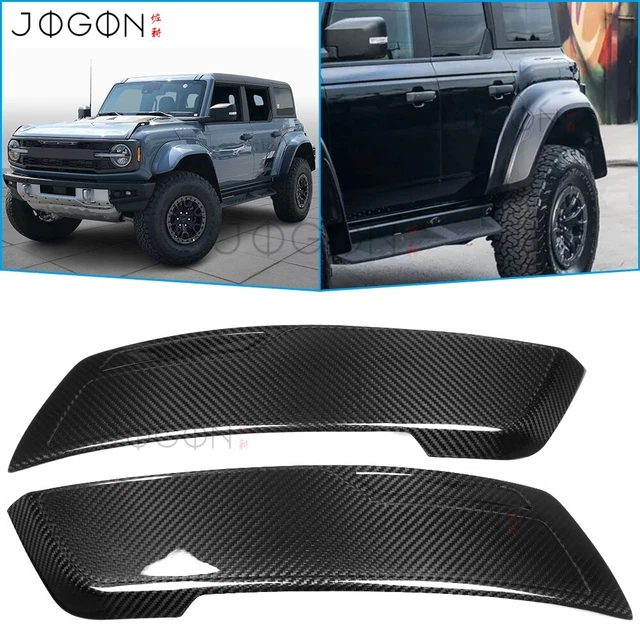 2022+ FOR FORD Bronco Raptor Fender Flares Rear Wheel Arch Protector ...