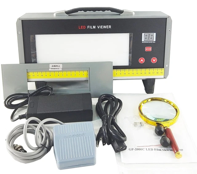 INDUSTRIAL LED FILM Viewer X-Ray Negative Film Lamp NDT Instrument 125 ...