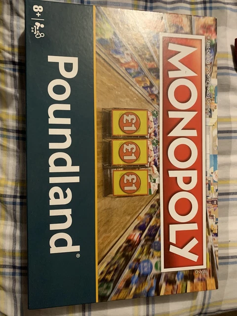 MONOPOLY POUNDLAND LIMITED Edition Board Game Hasbro Gaming. Complete ...