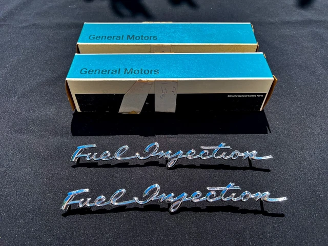 1958-1961 CHEVROLET CORVETTE Fuel Injection Emblem NOS OEM 3746457 New ...