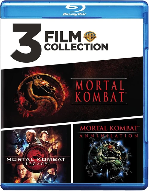 MORTAL KOMBAT BLU-RAY Collection – 3-Disc Set: Mortal Kombat, Mortal ...