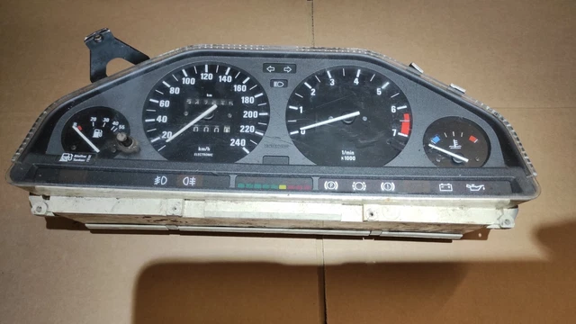 BMW E30 320I 323 325i MOTOMETER INSTRUMENT CLUSTER SPEEDOMETER ...