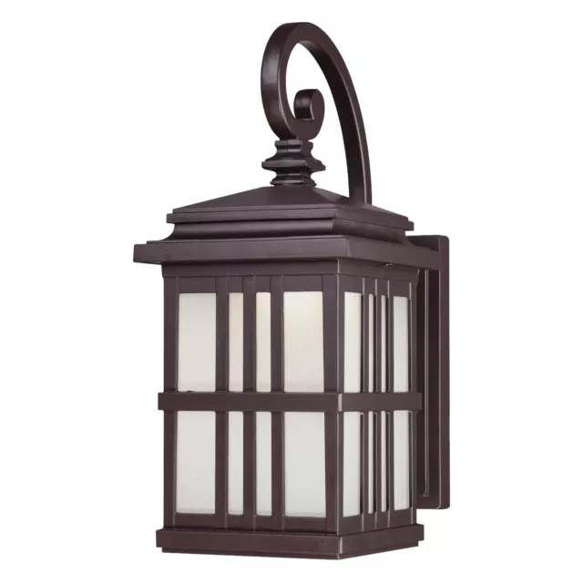 ESTERNO LANTERNA PARETE Lampada Giardino Terrazza da LED Bronzo Con ... ESTERNO LANTERNA PARETE Lampada Giardino Terrazza da LED Bronzo Con ...