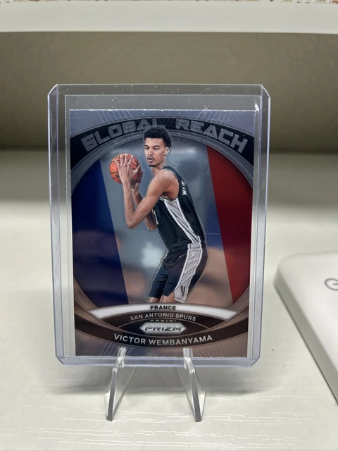 VICTOR WEMBANYAMA 2023-24 Panini Prizm No. 2 Rookie Global Reach Wemby ...