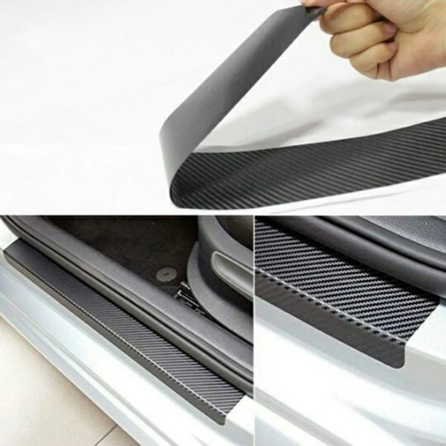 PLATE STICKER CAR Door Sill Black Threshold Sill Stickers Car EUR 5,26 ...