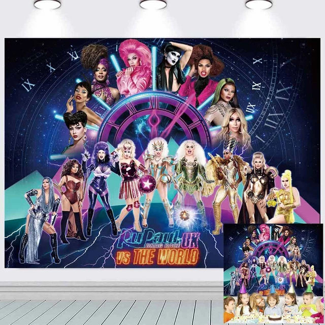 RUPAUL'S DRAG RACE Birthday Backdrop Banner Photo Background Party ...