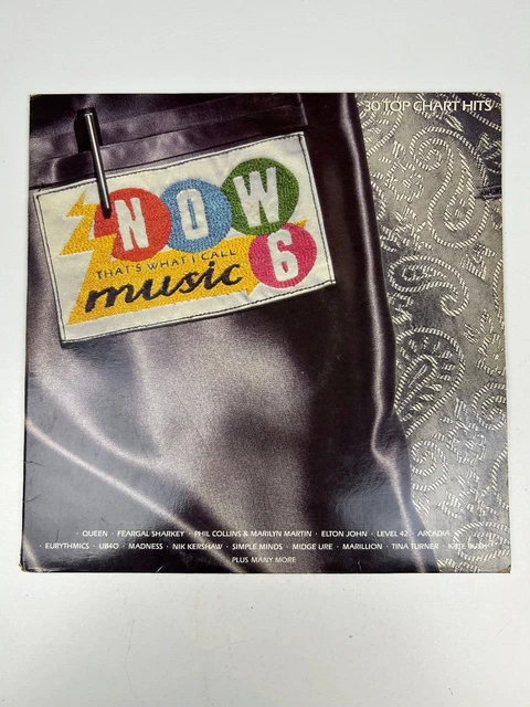 NOW THAT'S WHAT I Call Music 6 Vinyl Record 1985 Double Album LP EMI ...