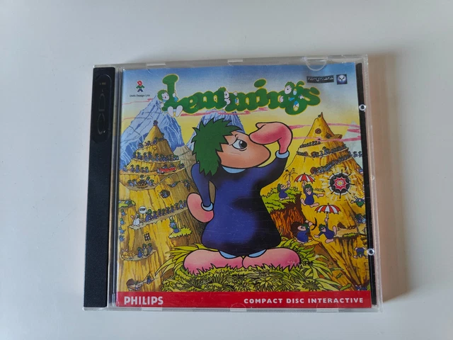 LEMMINGS PHILIPS CD-I CDi Video Game EUR 29,95 - PicClick FR