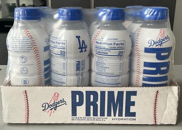 Prime Hydration Dodgers 12 Pack Only In La By Ksi And Logan Paul ๐บ๐ธ Usa