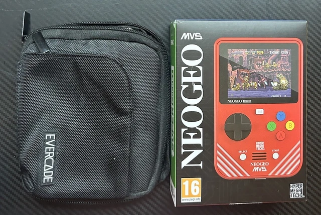NEO GEO MVS Hyper Mega Tech! Super Pocket Limited Edition + Carry Case ...