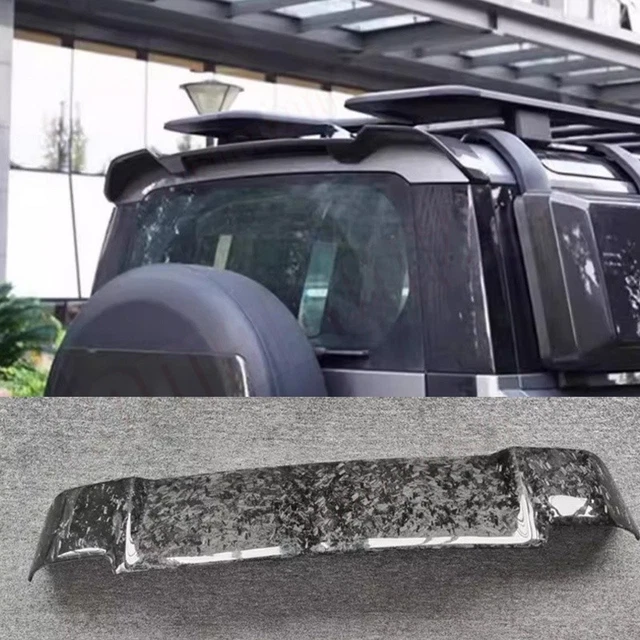 FOR LAND ROVER Defender 2020-2024 Forged Carbon Fiber Rear Window Roof ...