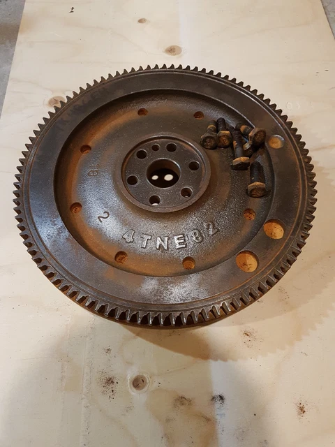 THERMO KING 4 Cylinder Yanmar TK486 Flywheel Bellhousing 4TNE86 Diesel ...